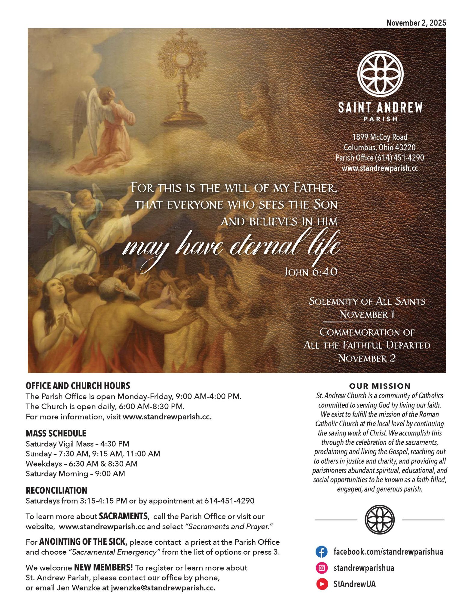 Bulletins | Saint Andrew Parish